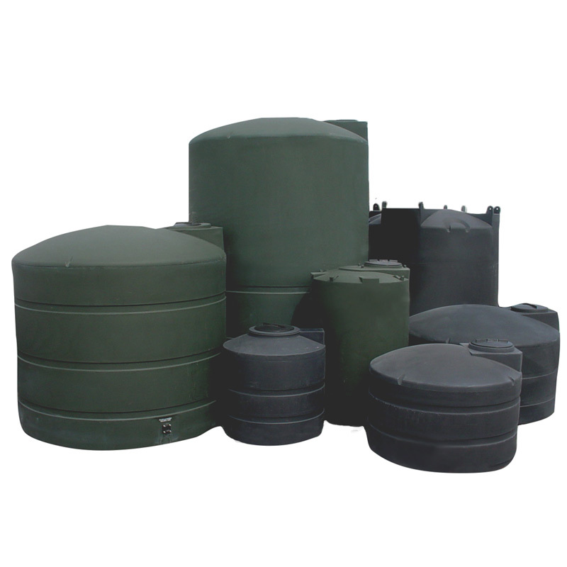 Snyder Industries 2500 Gallon Green Vertical Water Tank